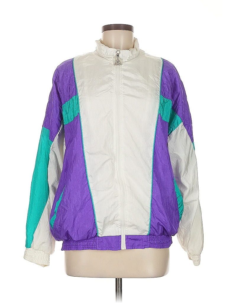 Assorted Brands Color Block Purple Track Jacket Size M - 56% off | ThredUp