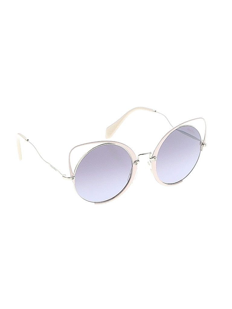 Miu Miu Silver Pink Sunglasses One size - 51% off | ThredUp
