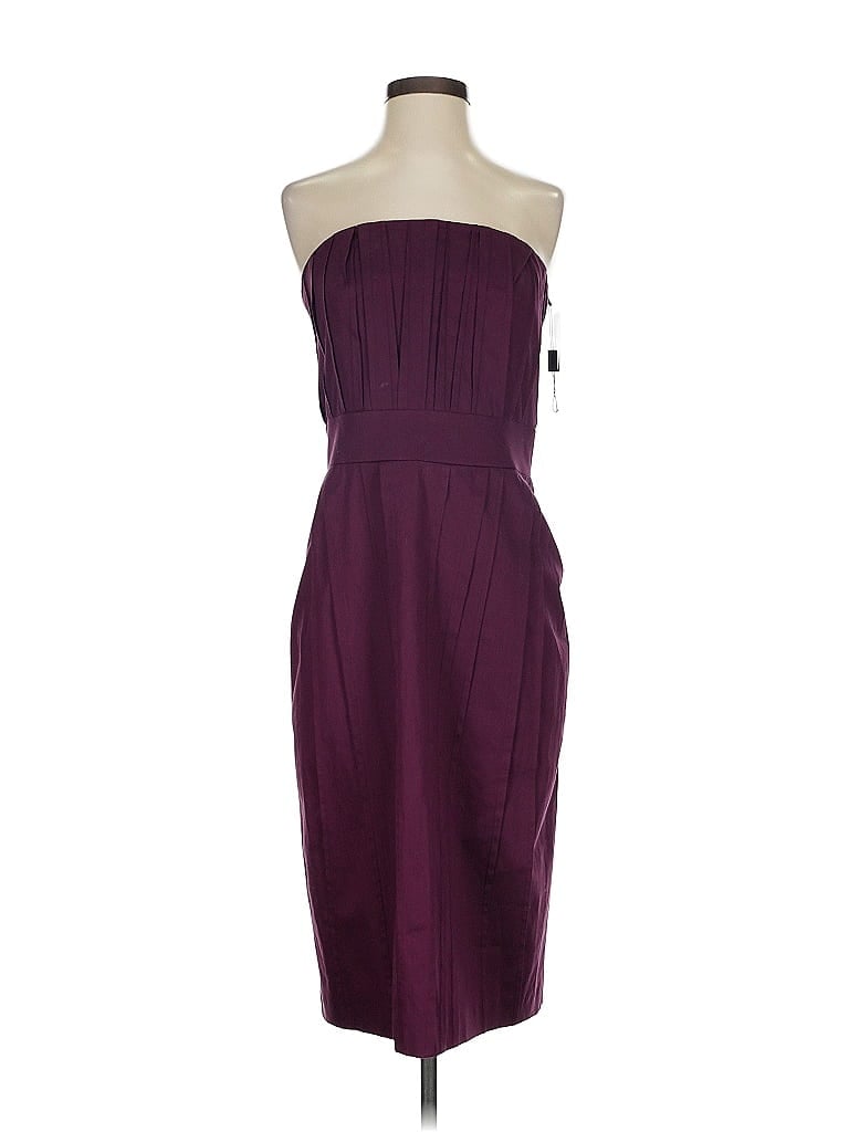 Escada Solid Burgundy Cocktail Dress Size EU 36 / US 6 - 84% off | ThredUp