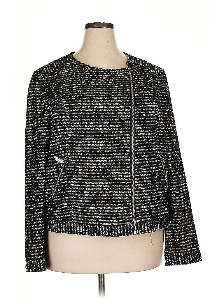 The Limited Print Black Jacket Size 2X - 42% off | ThredUp