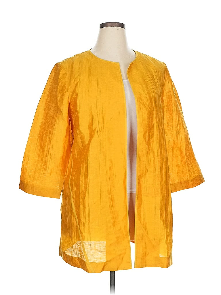 Chico's Yellow Jacket Size XL - 74% off | ThredUp