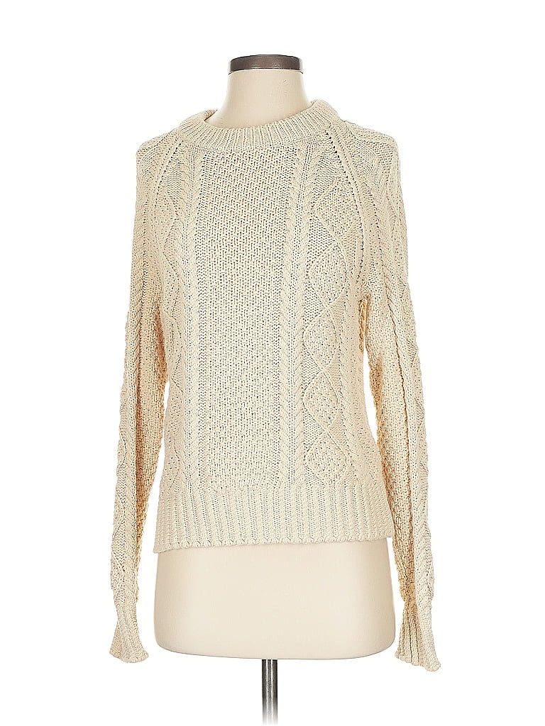 L.L.Bean Signature 100% Cotton Ivory Pullover Sweater Size XS - 62% off ...