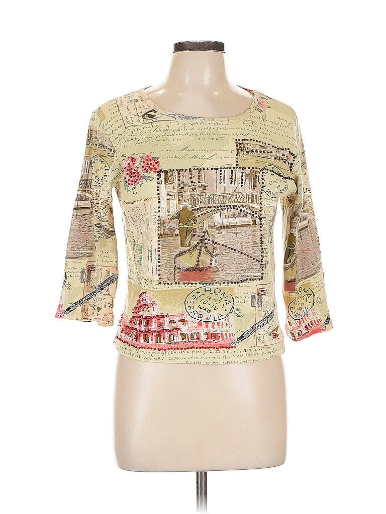 Take Two Clothing Co. 100% Cotton Gold Cardigan Size L - 51% off | ThredUp