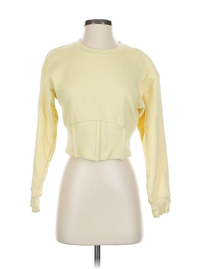 Future Collective Yellow Sweatshirt Size XS - 58% off | ThredUp