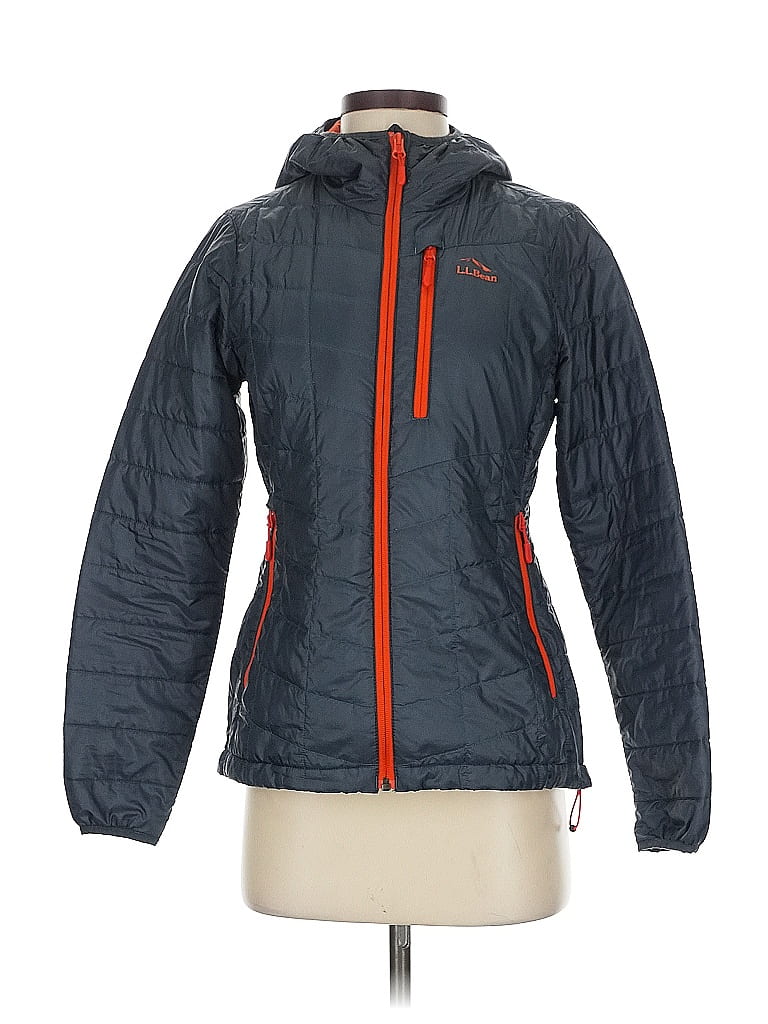 L.L.Bean 100% Polyester Blue Snow Jacket Size XXS (petite) - 46% off | ThredUp