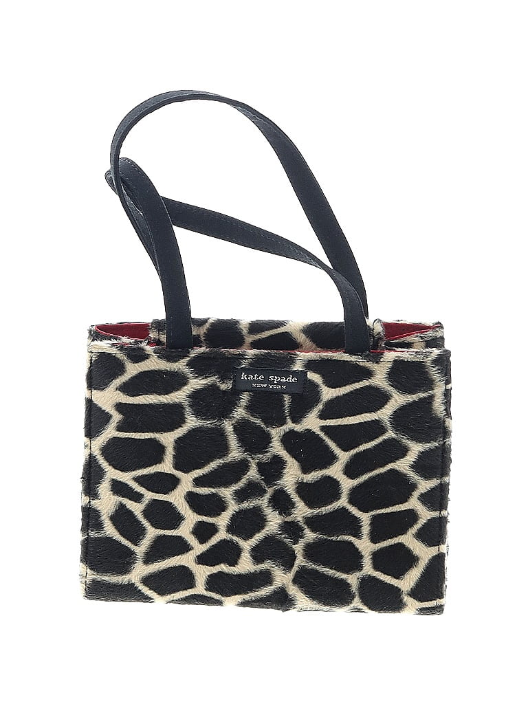 Kate Spade New York Animal Print Black Vintage Satchel One size - 74% ...