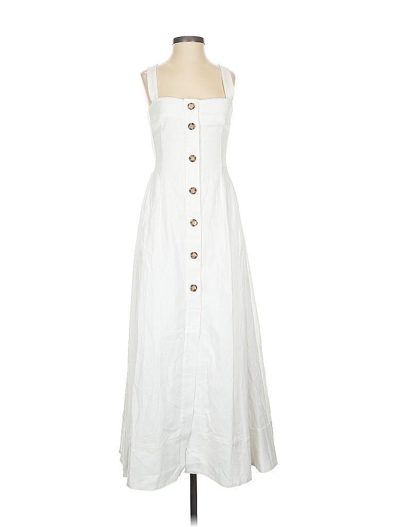 Goop G. Label White Casual Dress Size 0 - 63% off | ThredUp