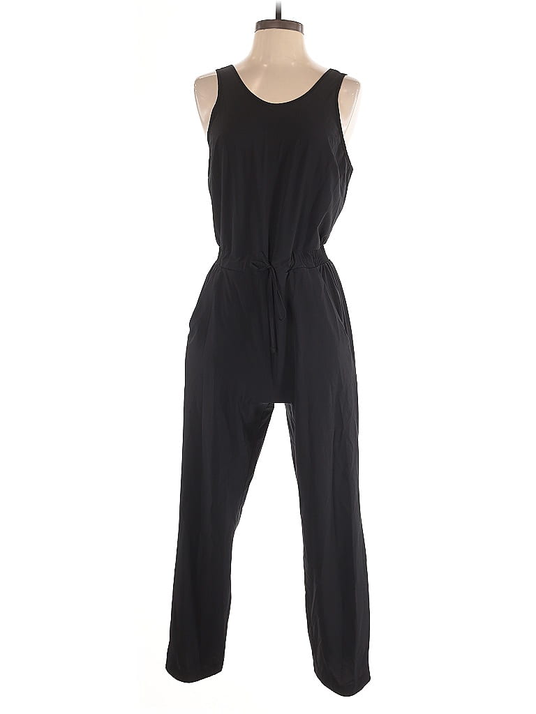 all in motion Solid Black Jumpsuit Size S - 40% off | ThredUp