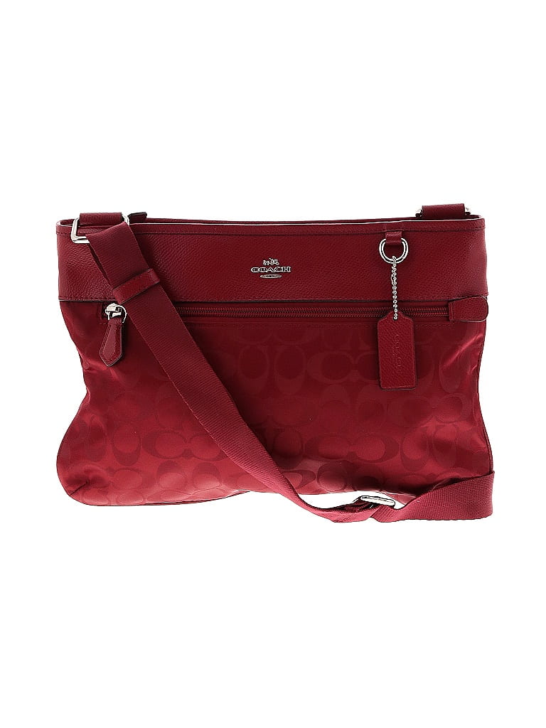 Coach Red Crossbody Bag One size - 72% off | ThredUp