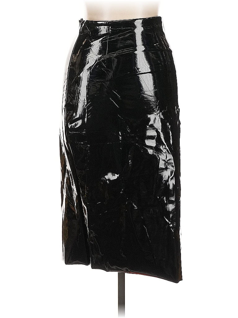 Commando Black Faux Leather Skirt Size L - 67% off | ThredUp