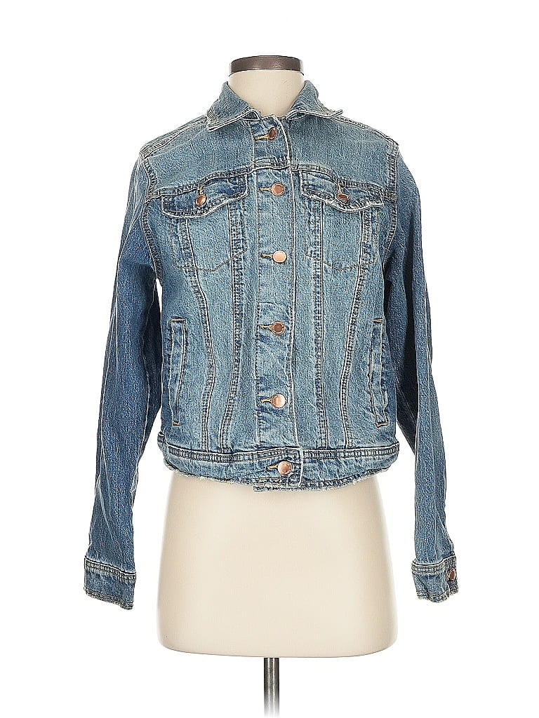 Universal Thread Blue Denim Jacket Size XS - 37% off | ThredUp
