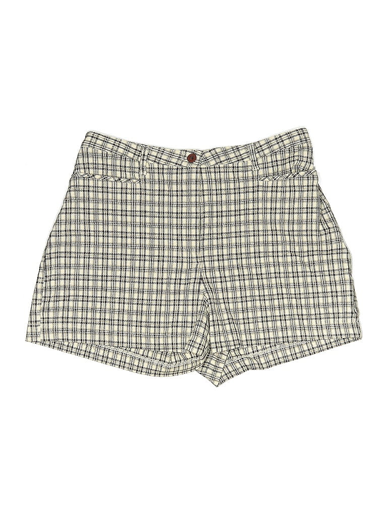Express Bleus Plaid Tan Shorts Size 9 - 15% off | ThredUp