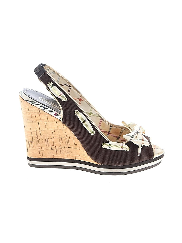 Coach Brown Wedges Size 6 1/2 - 68% off | ThredUp