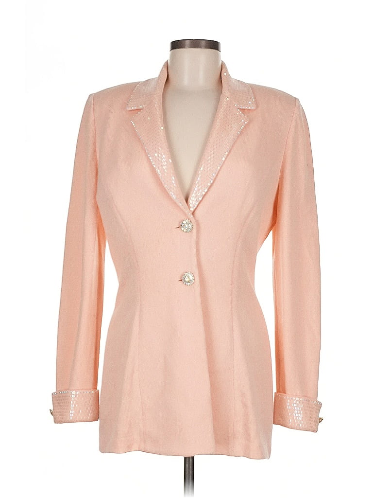 St. John Pink Blazer Size 6 - 83% off | ThredUp