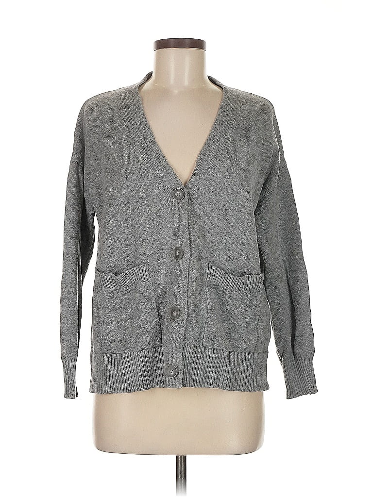 A New Day Gray Cardigan Size M - 50% off | ThredUp