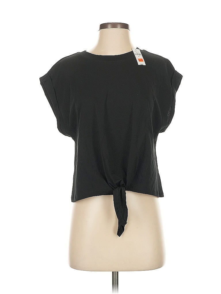 Gap 100% Cotton Black Short Sleeve Top Size XS - 71% off | ThredUp