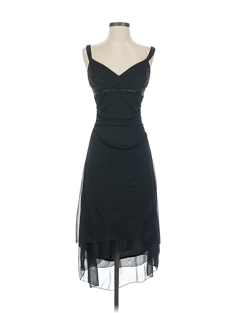 Ruby Rox 100% Polyester Black Cocktail Dress Size S - 60% off | ThredUp