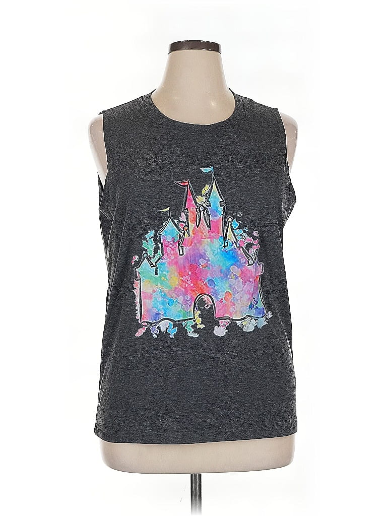 Unbranded Gray Sleeveless T-Shirt Size XL - 52% off | ThredUp