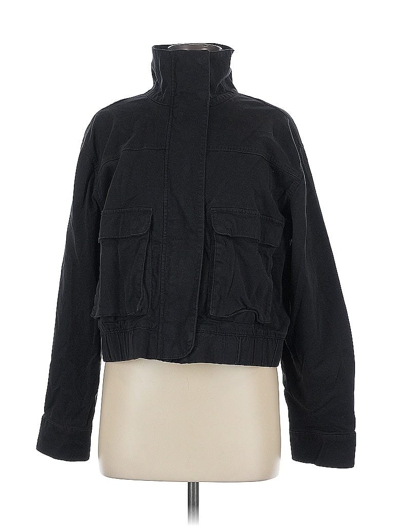 Sonoma Goods for Life Solid Black Jacket Size M - 56% off | ThredUp