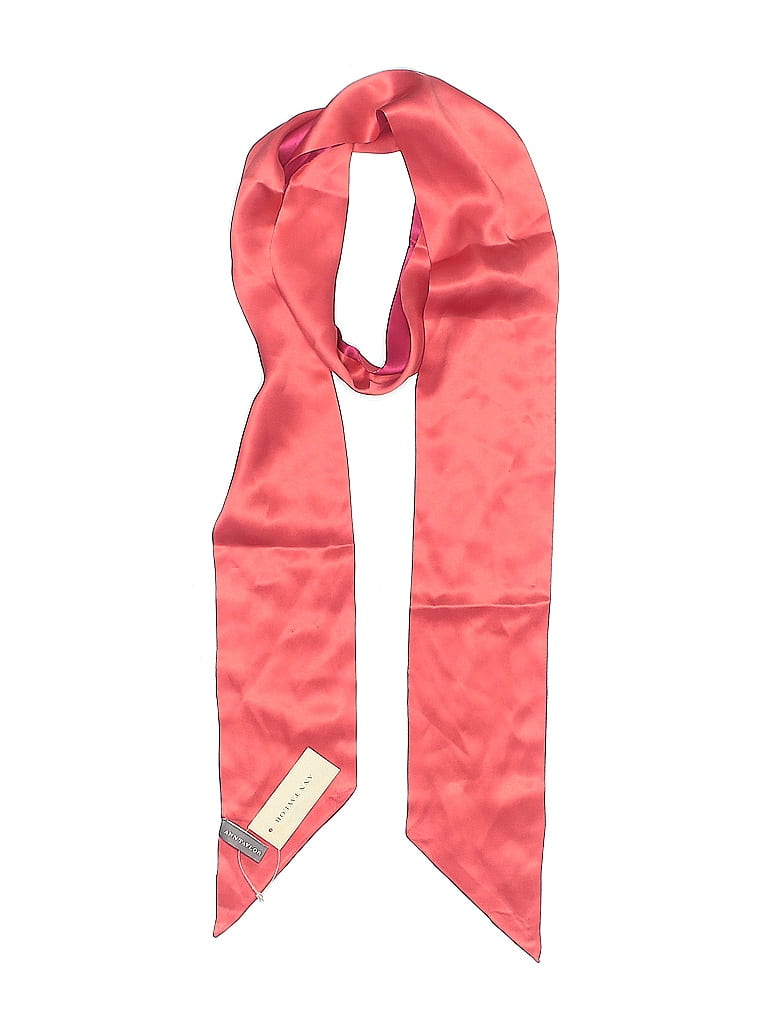 Ann Taylor 100% Silk Pink Silk Scarf One size - 64% off | ThredUp