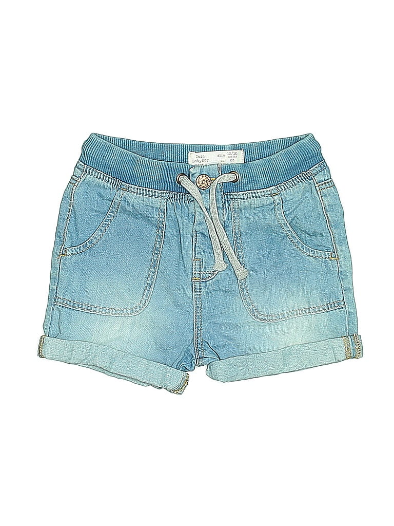 Zara Baby Blue Denim Shorts Size 12 (big kids) - 48% off | ThredUp
