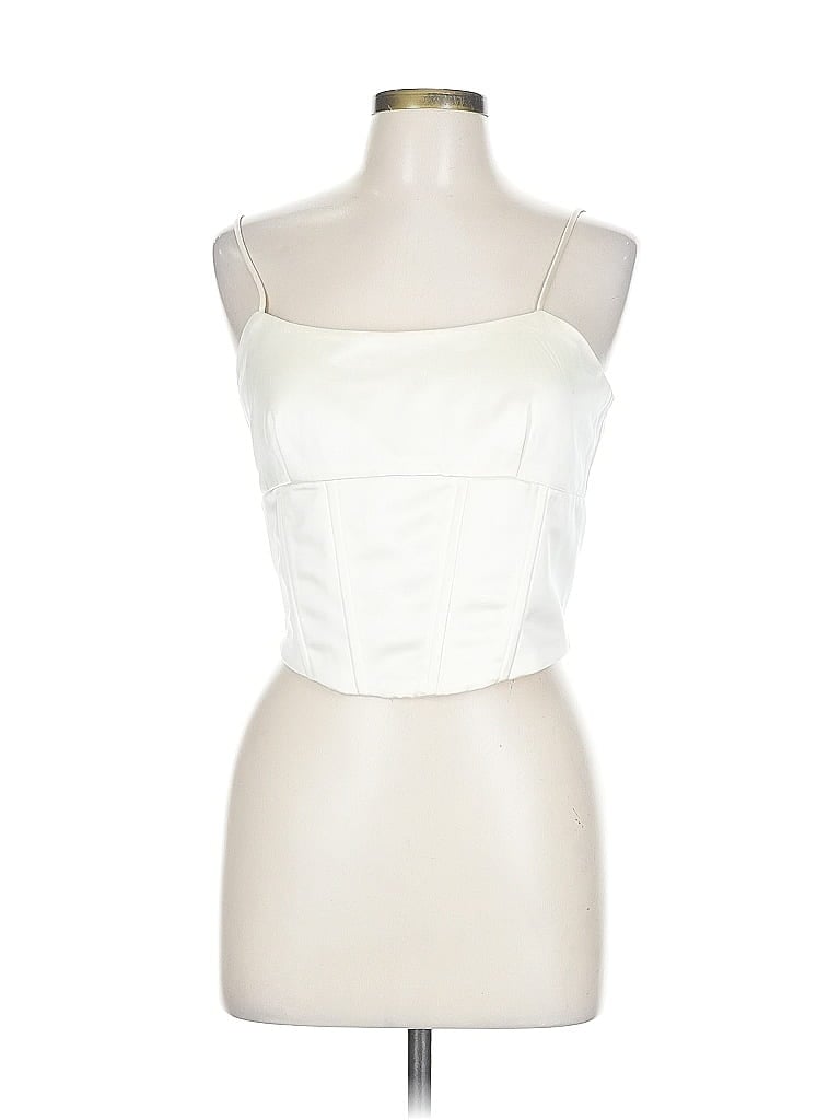 Jason Wu 100% Polyester Ivory Tube Top Size L - 76% off | ThredUp
