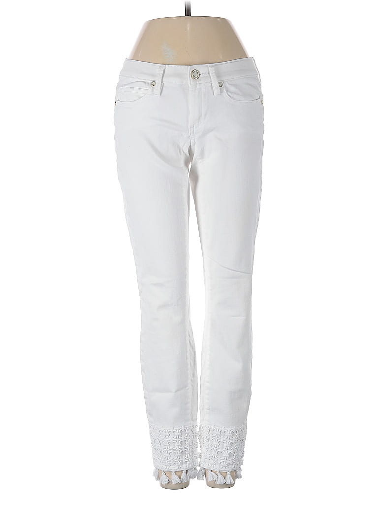 Lilly Pulitzer White Jeans Size 00 - 75% off | ThredUp
