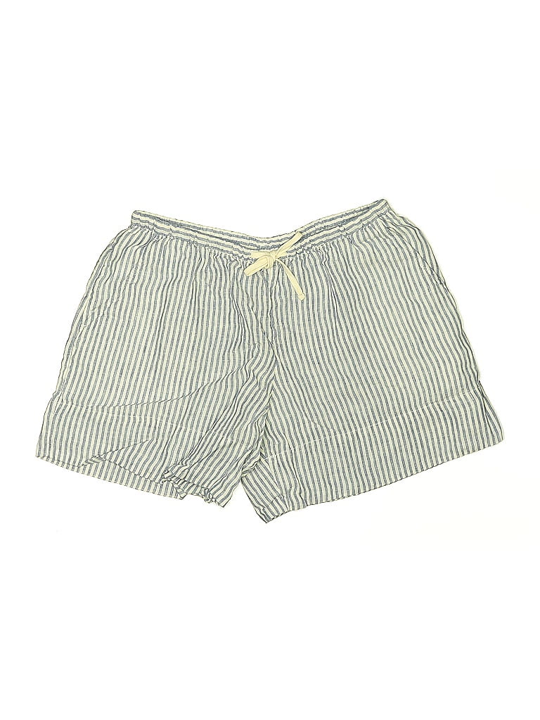 Gap 100% Linen Stripes Green Shorts Size XS (petite) - 69% off | ThredUp