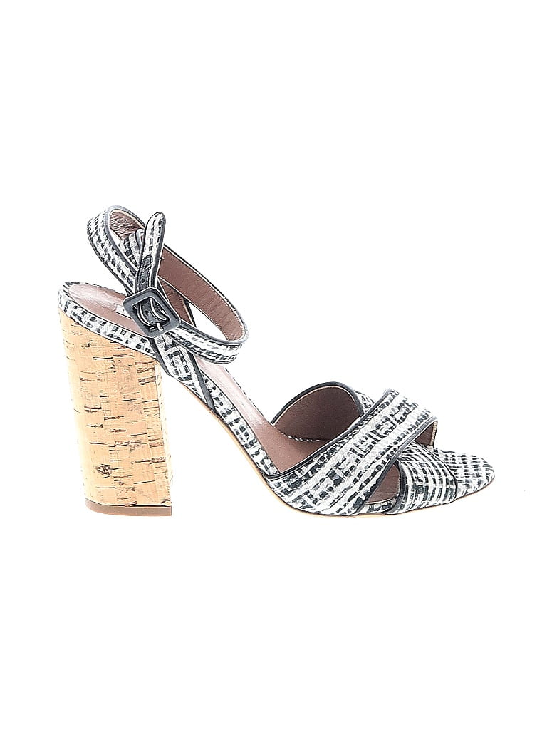 Tabitha Simmons Print White Heels Size EU 40 - 61% off | ThredUp