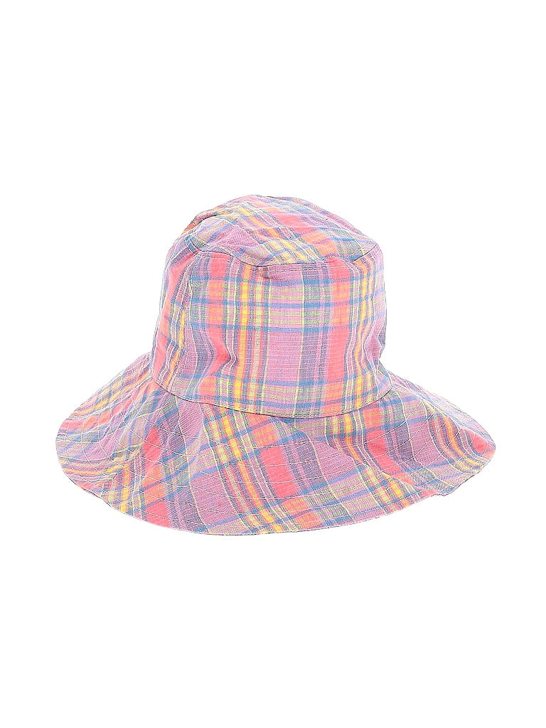 J.Crew 100% Linen Pink Purple Sun Hat Size M - 48% off | ThredUp