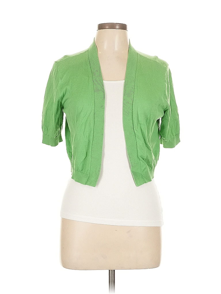 Talbots Outlet 100% Cotton Green Cardigan Size L - 56% off | ThredUp