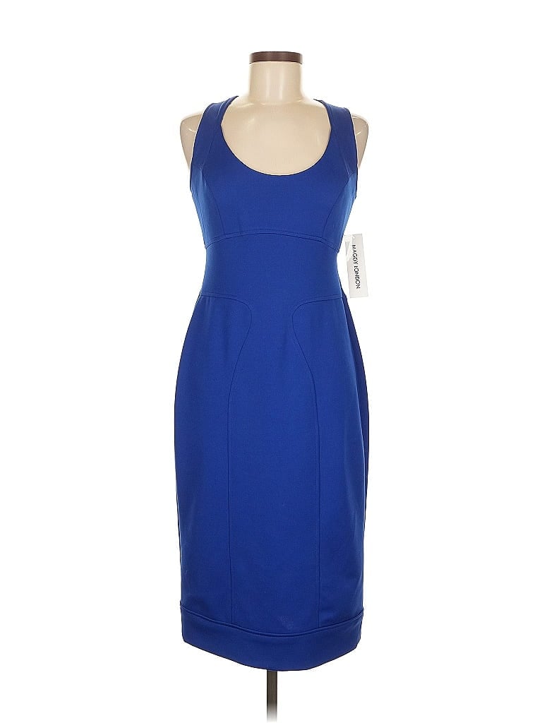 Maggy London Blue Cocktail Dress Size 6 - 74% off | ThredUp