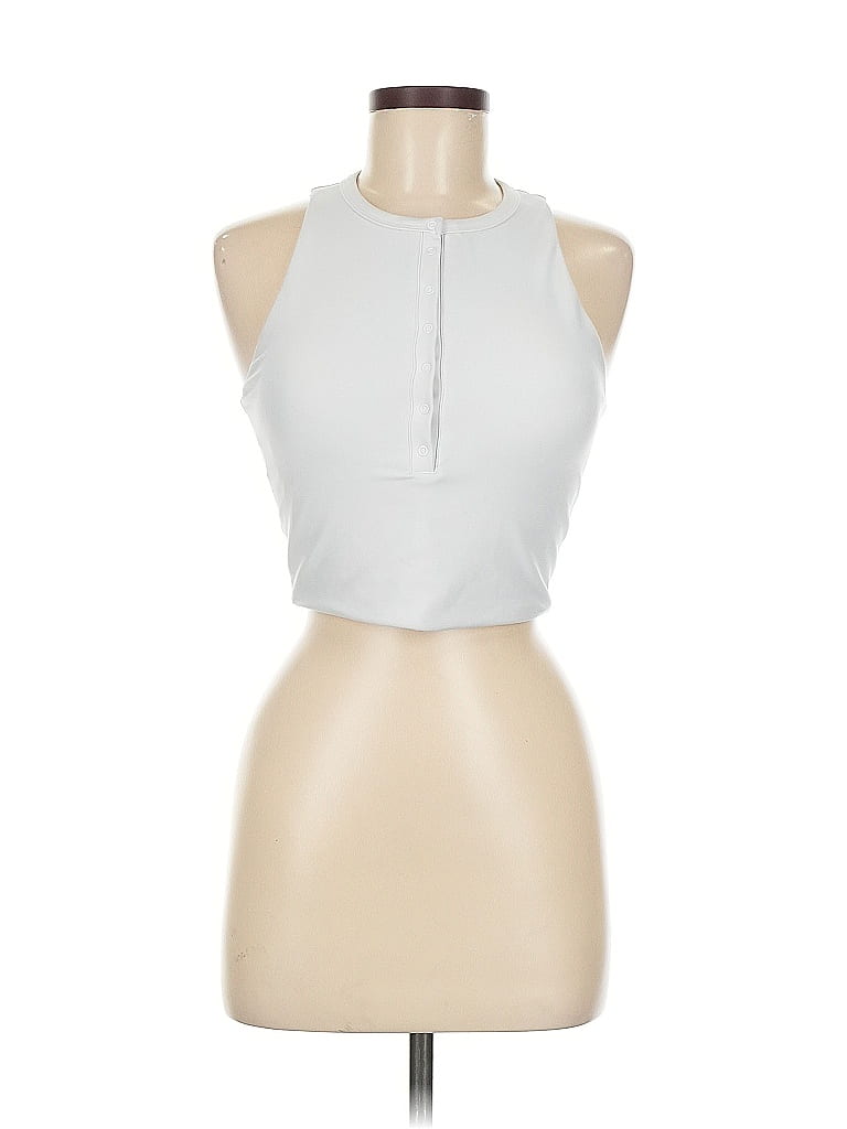 YPB Silver Tank Top Size M - 56% off | ThredUp