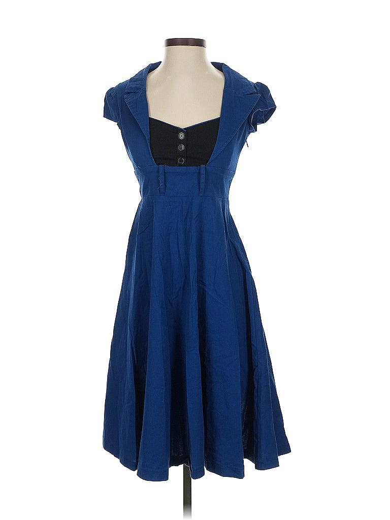 Lindy Bop Blue Cocktail Dress Size S - 64% off | ThredUp