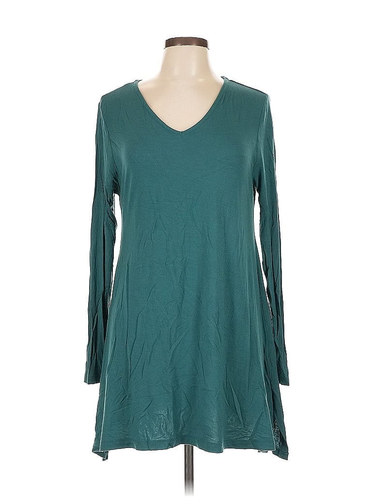 Soft Surroundings Teal Casual Dress Size L - 68% off | ThredUp