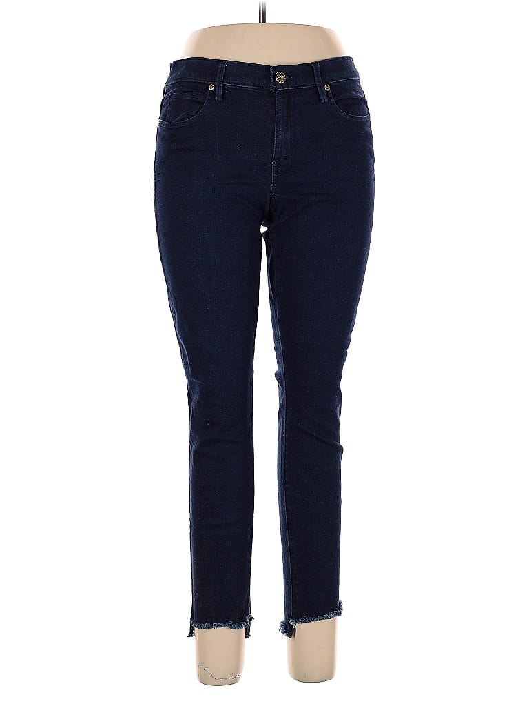 Lilly Pulitzer Solid Blue Jeans Size 12 - 63% off | ThredUp
