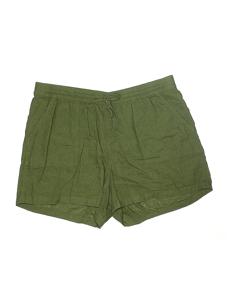 J.Crew Factory Store Solid Green Shorts Size L - 58% off | ThredUp