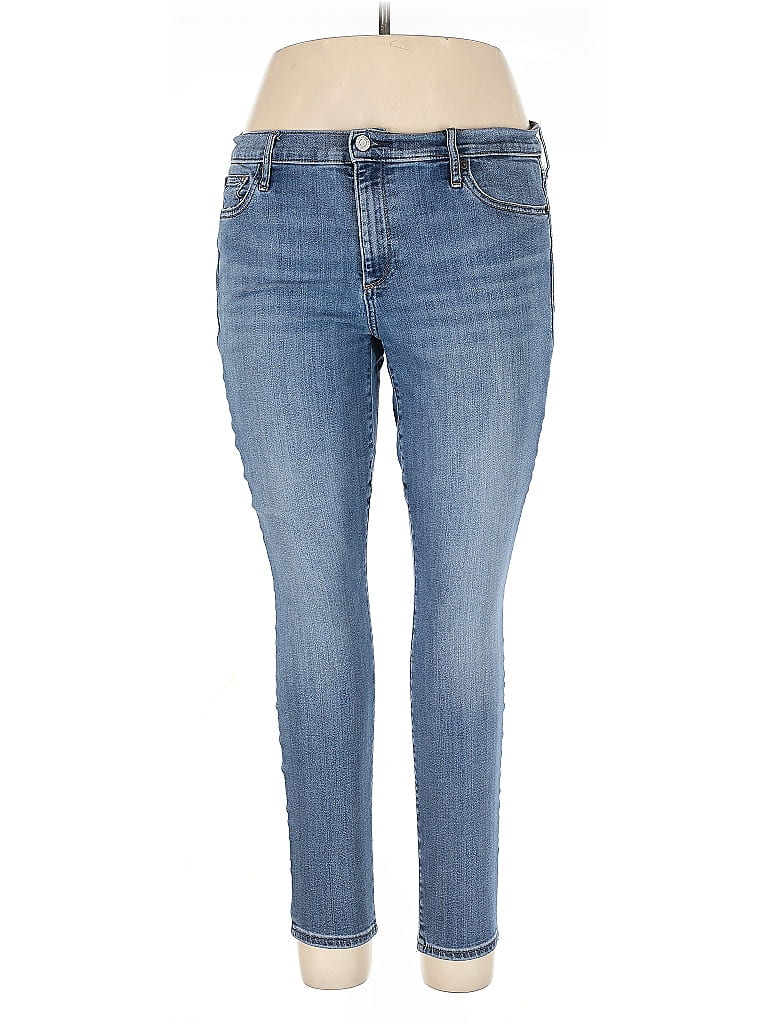 Gap Hearts Blue Jeans Size 33 waist - 71% off | ThredUp