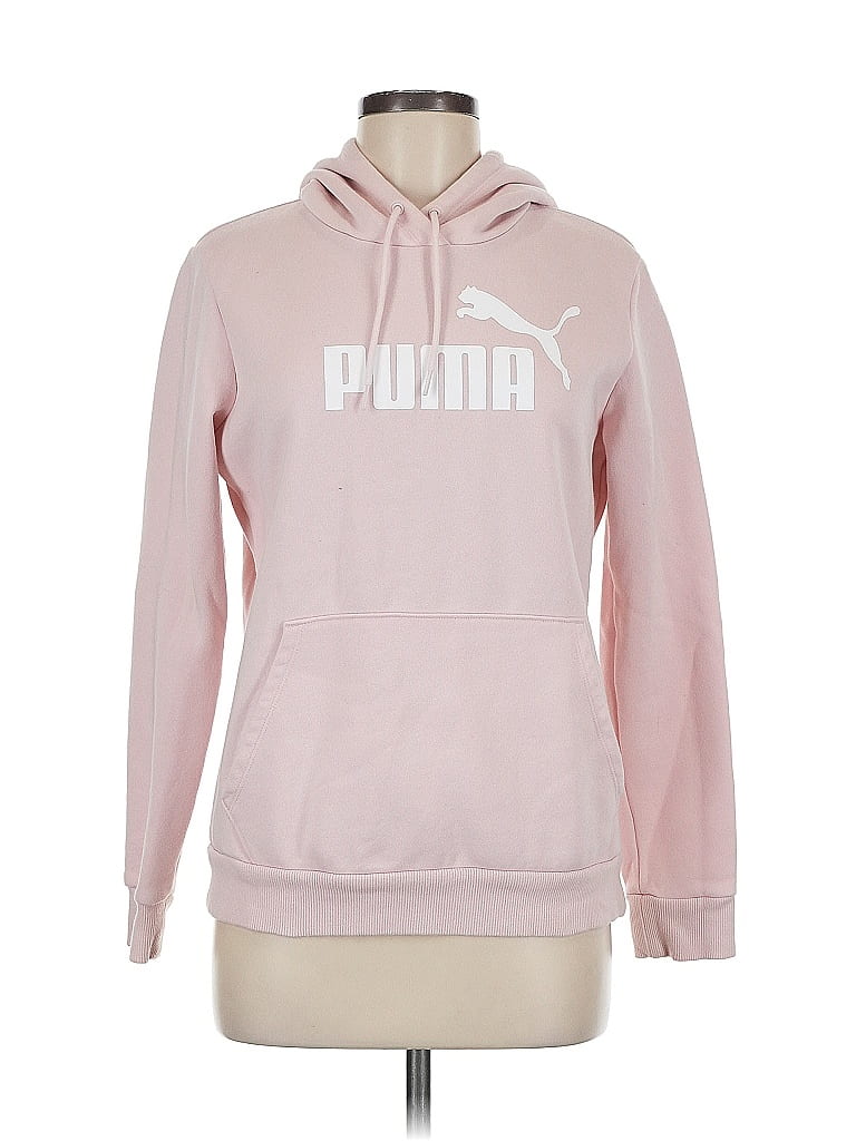 Puma Pink Pullover Hoodie Size M - 53% off | ThredUp