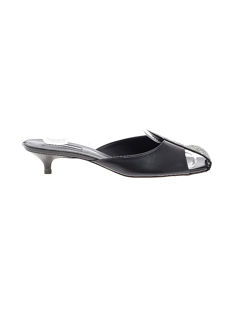 SJP by Sarah Jessica Parker 100% Leather Black Mule/Clog Size EU 40 1/2 ...