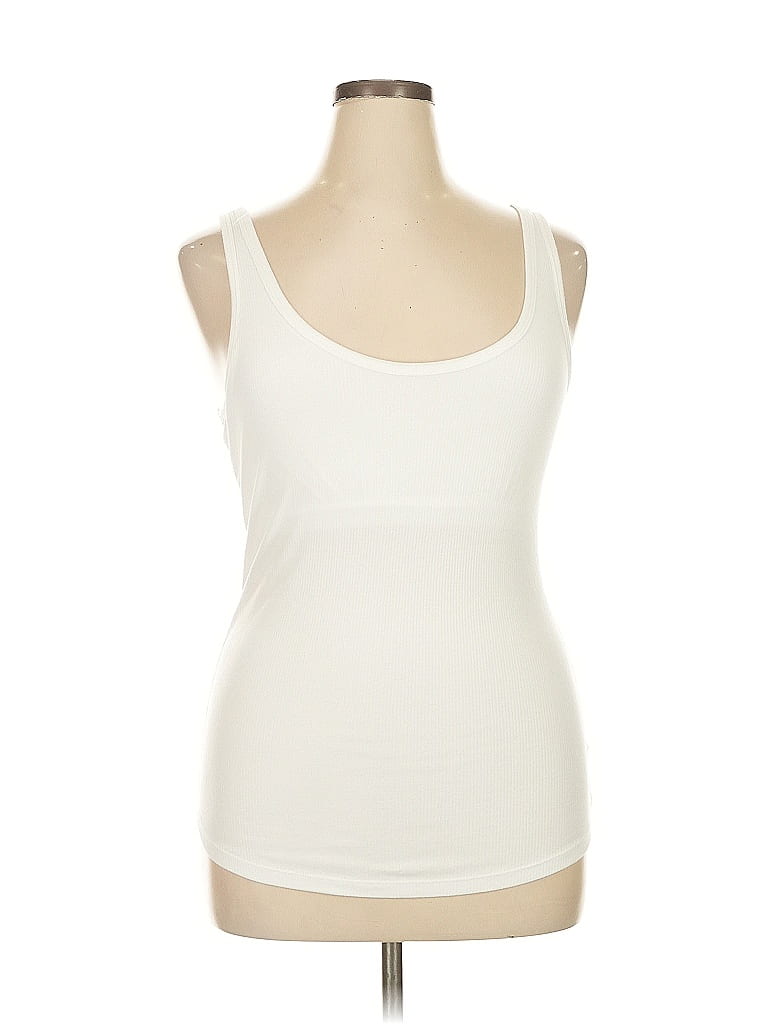 Gap Body Ivory Tank Top Size XL - 32% off | ThredUp