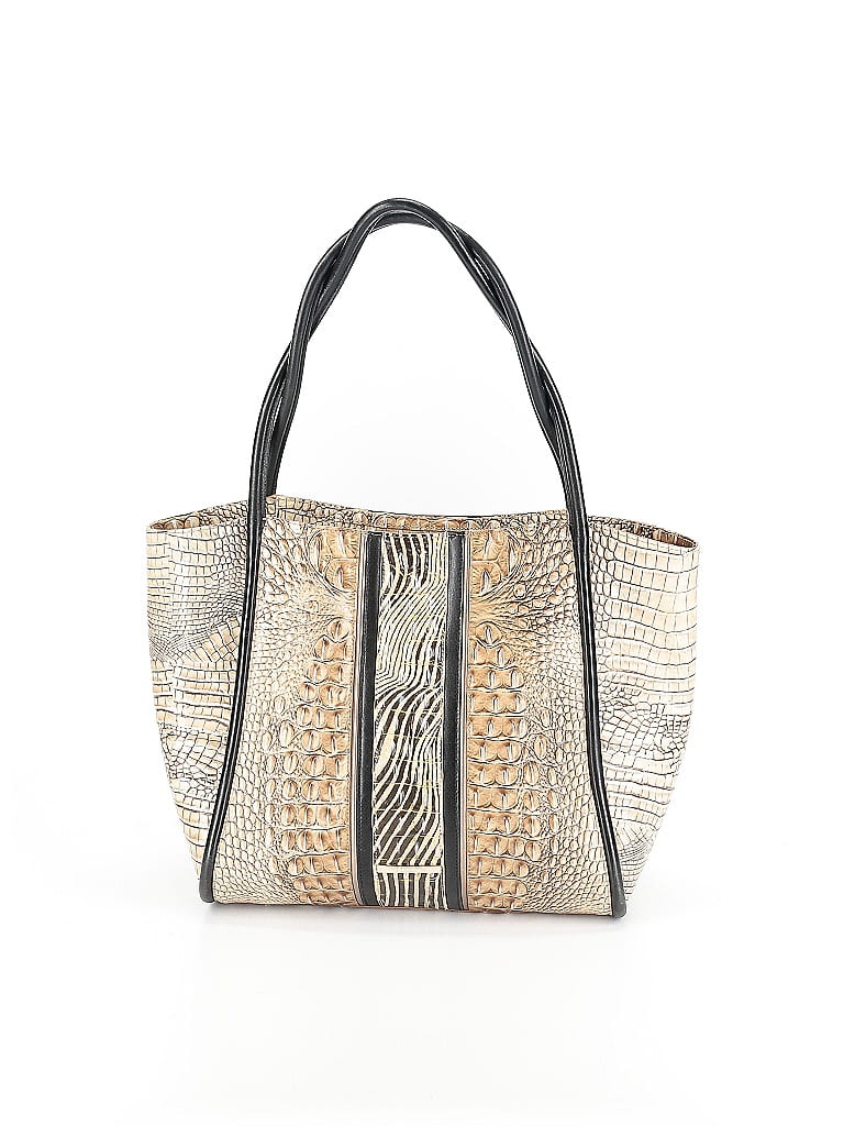 Brahmin Animal Print Gold Tan Shoulder Bag One size - 79% off | ThredUp