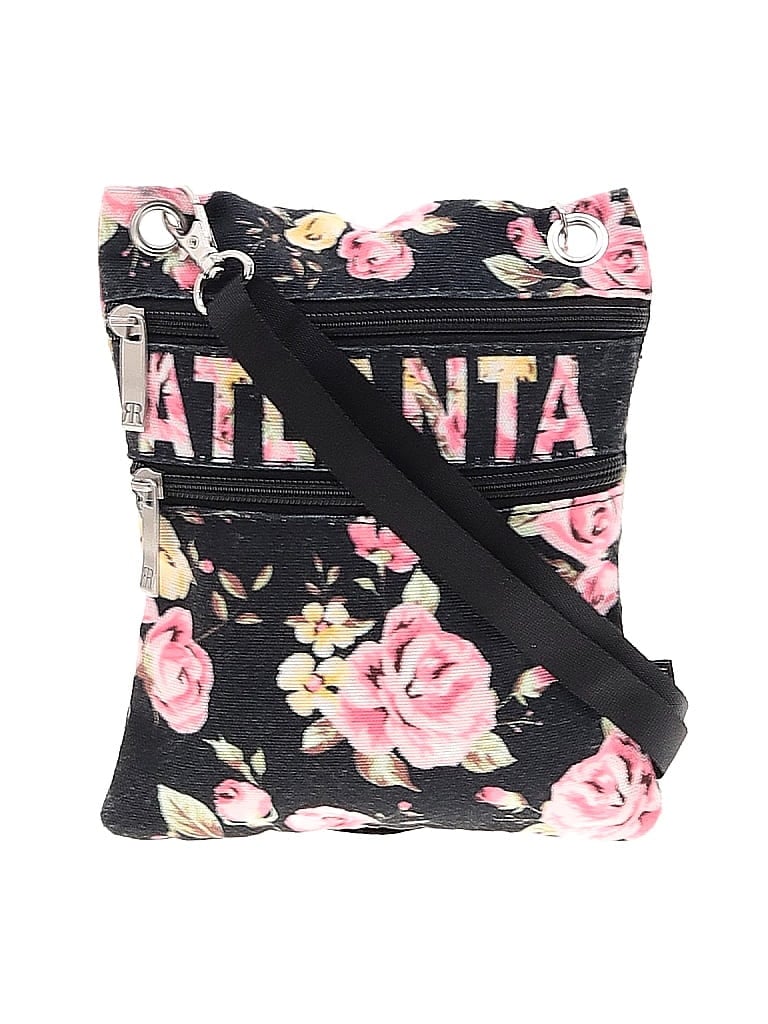 Robin Ruth Floral Black Crossbody Bag One size - 60% off | ThredUp