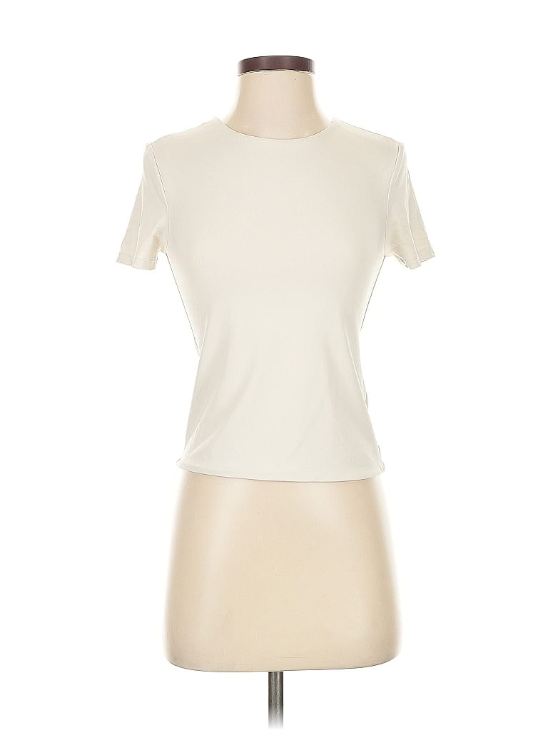 Charlie Ivory Short Sleeve Top Size S (petite) - 26% off | ThredUp