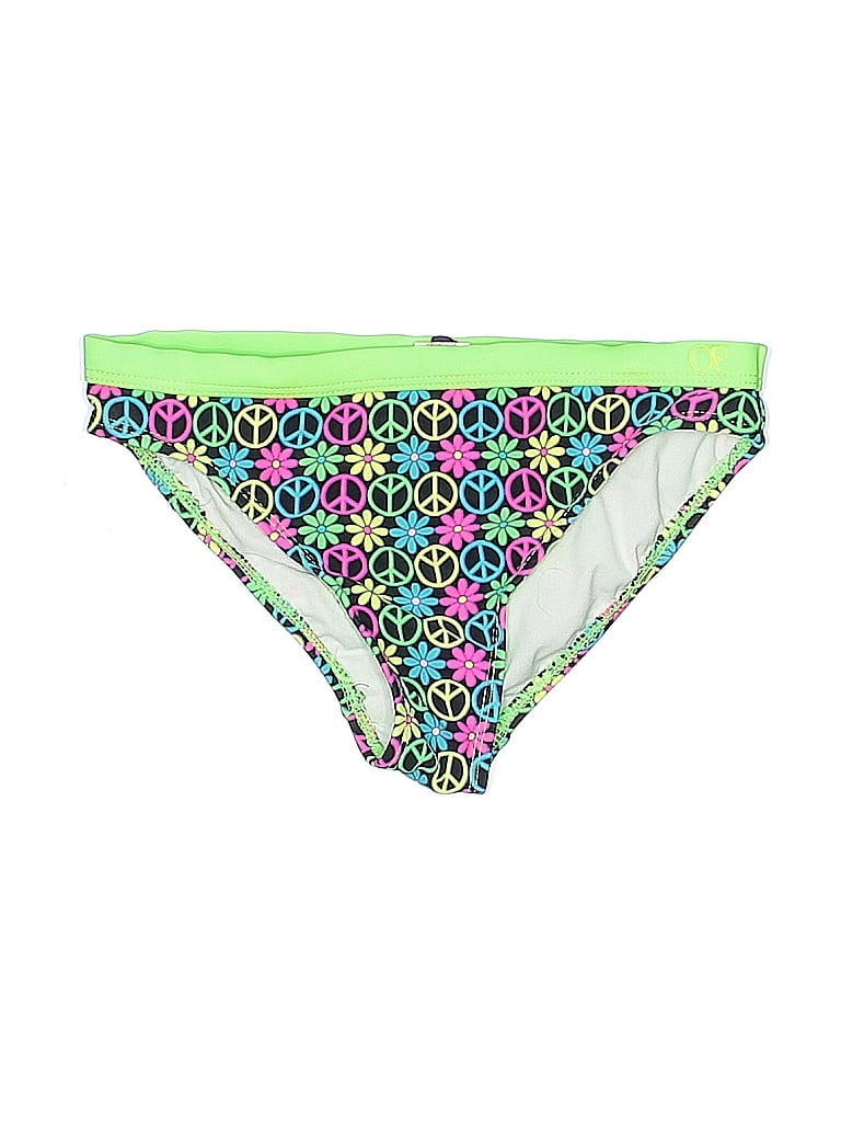 Op Print Green Two Piece Swimsuit Size 10 - 25% off | ThredUp