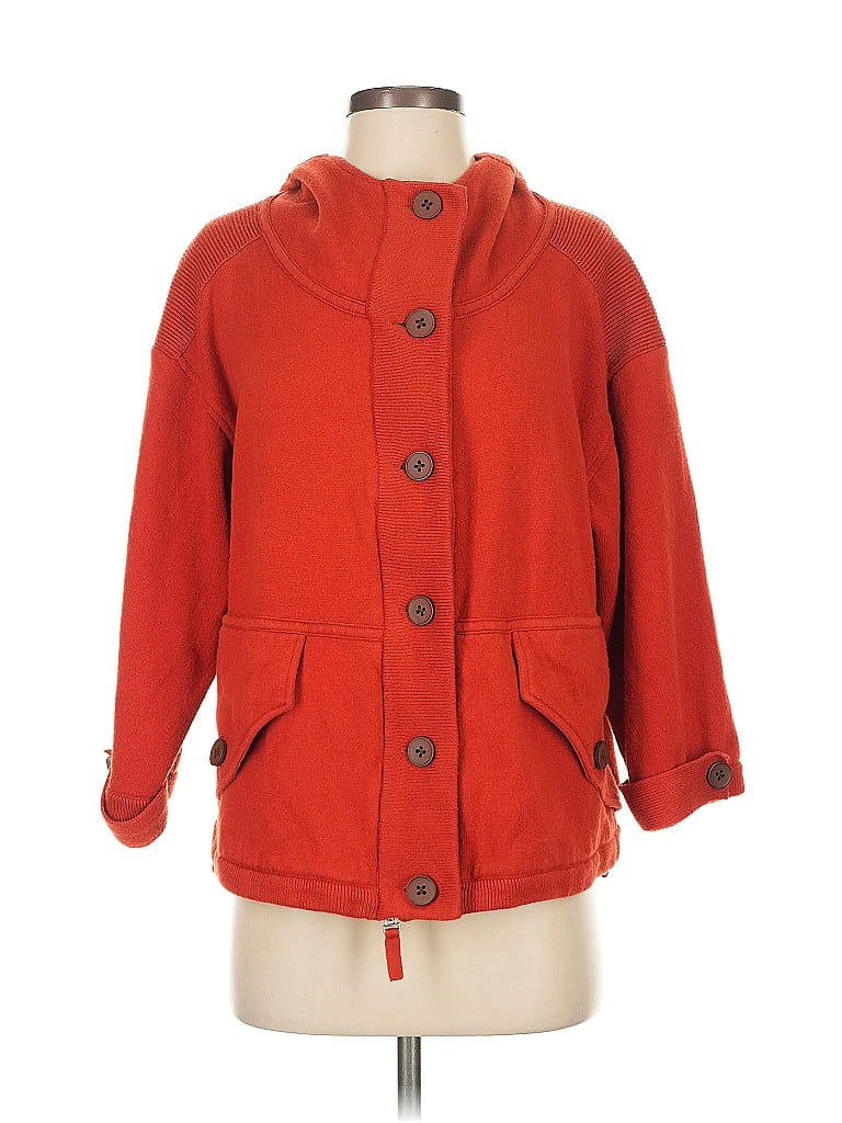 Faconnable Red Orange Coat Size XS - 76% off | ThredUp