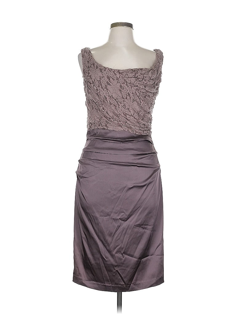 Suzi Chin for Maggy Boutique Gray Cocktail Dress Size 10 - 71% off ...