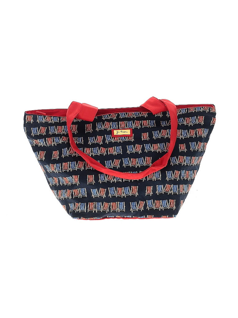 Jim Thompson Print Blue Tote One size - 55% off | ThredUp