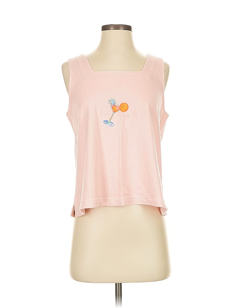 Fresh Produce 100% Cotton Pink Tank Top Size S - 55% off | ThredUp