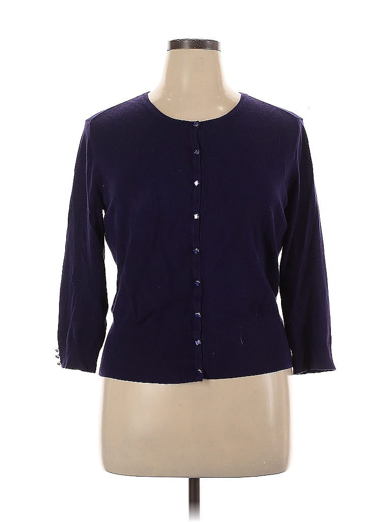 Premise Studio Purple Cardigan Size XL - 72% off | ThredUp